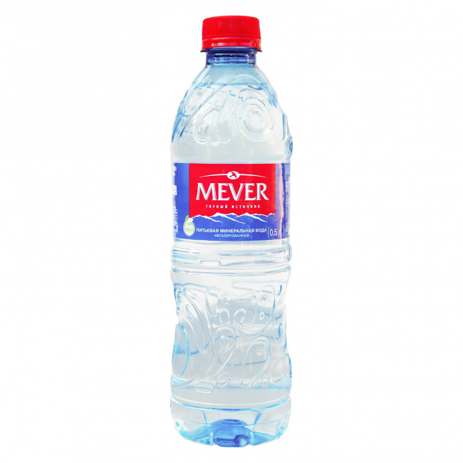 Вода Mever минеральная природная б/газ. 0,5л - купить по цене 75 руб. в ...